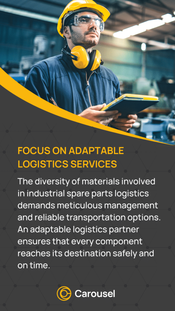 The Role of Spare Parts Logistics in the Industrial Sector